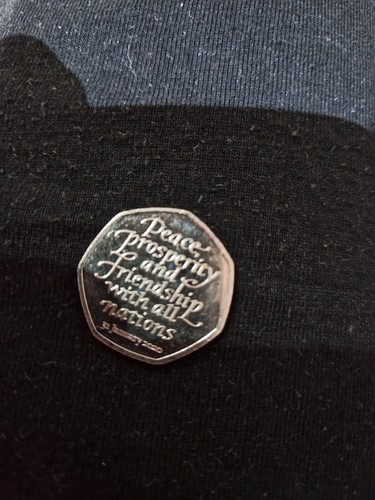 This Ultra Rare "Peace And Prosperity With All Nations" 50p Coin is a ...