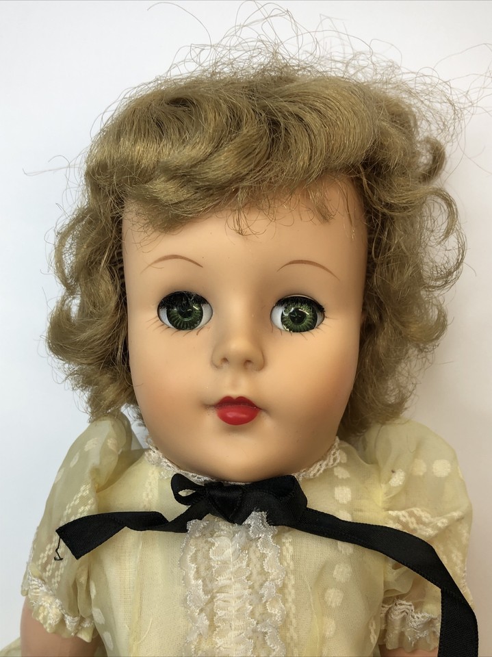 17” Vintage Mary Lou Walker Doll Hard plastic Body All Original W/ Tag ...