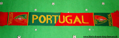 Portugal Strick Schal Portuguesa + NEU + EM WM Fan Scarf Echarpe ...