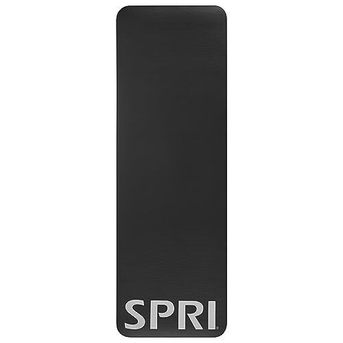 12mm Pro Fitness Matt - Thick Exercise Mat for Floor Workouts, Sit-Ups ...