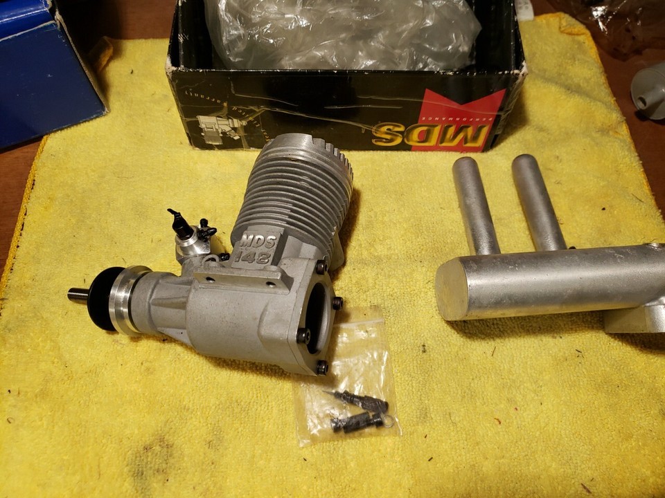 MDS Engine - MDS 148 RC Motor With Pitts Muffler - N24 | eBay