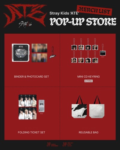 [ IN STOCK ] 스트레이키즈 STRAY KIDS StrayKids [ ATE ] POP-UP STORE OFFICIAL ...
