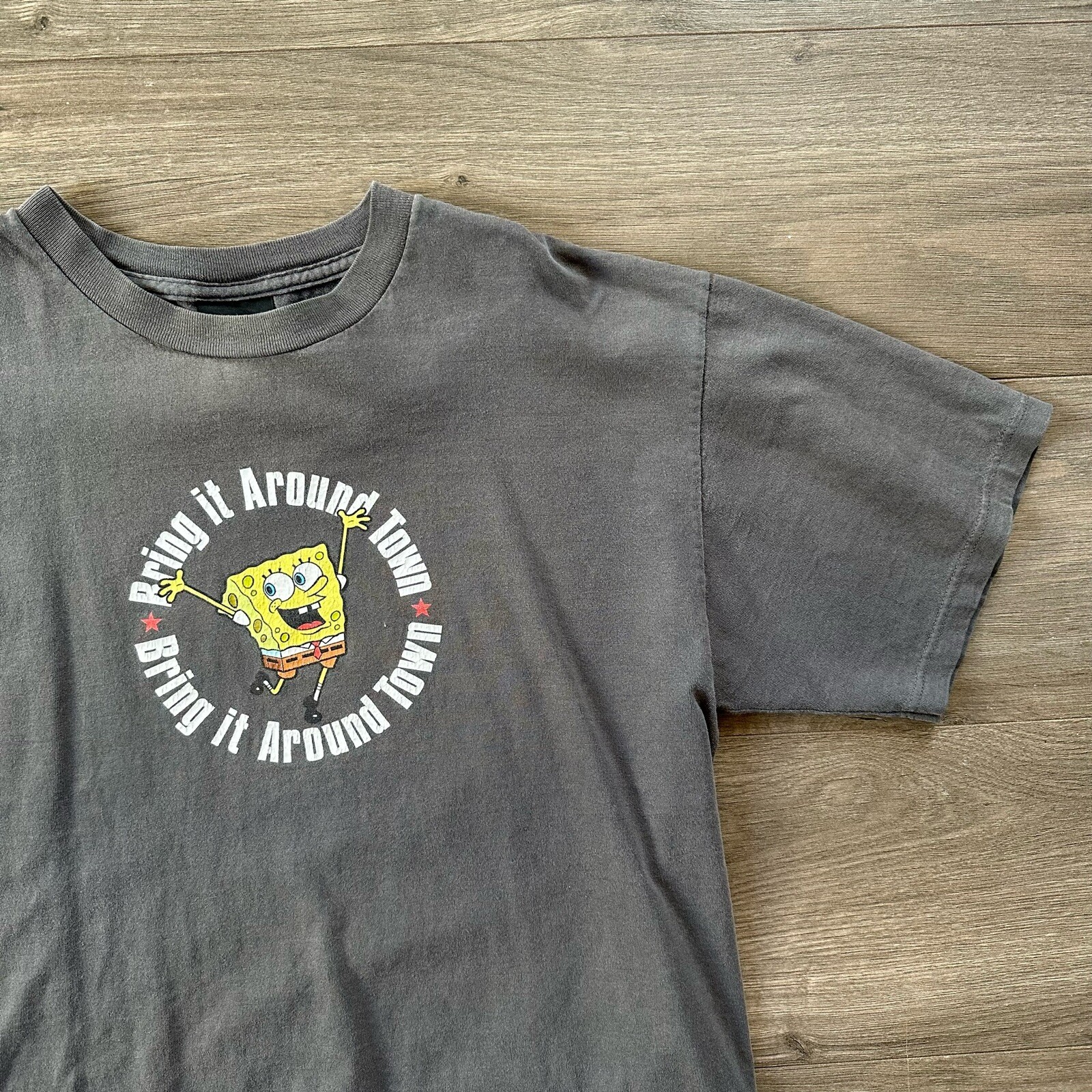 vtg 90s/y2k spongebob cartoon Nickelodeon graphic tsh… - Gem