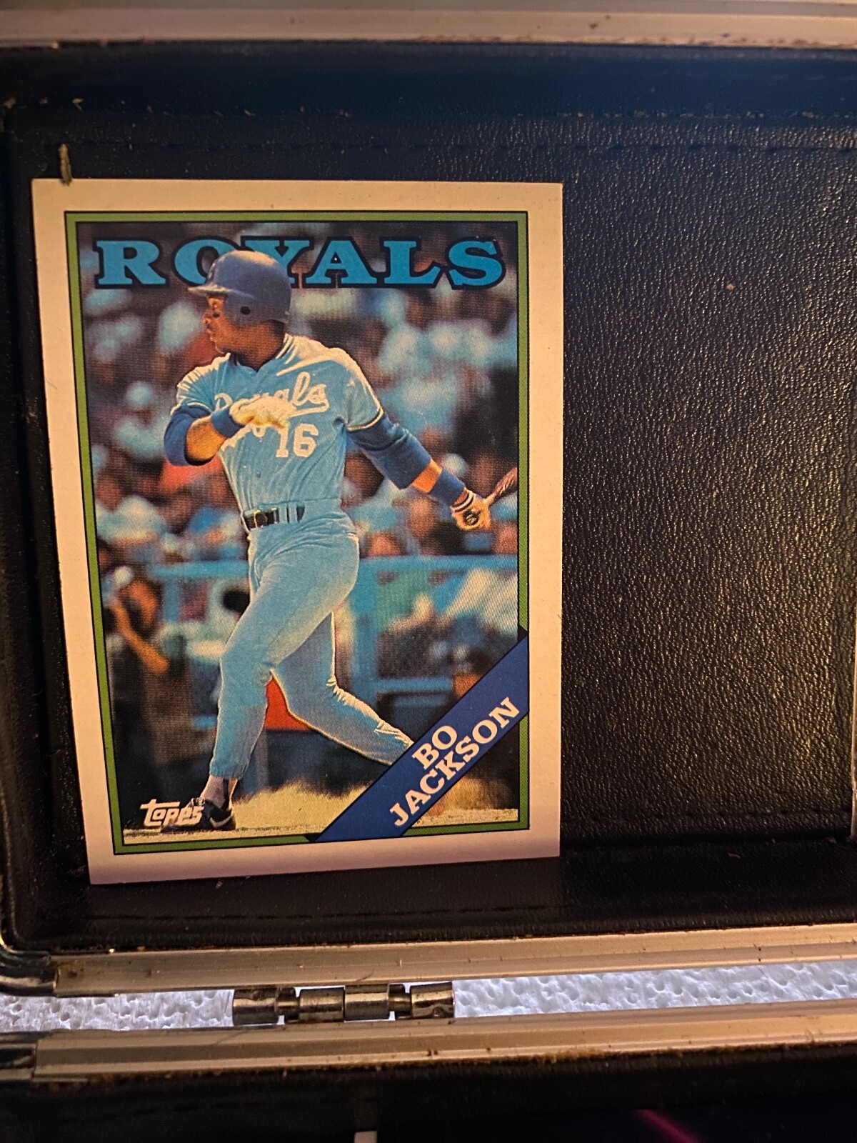 1988 Topps - #750 Bo Jackson Royals Baseball ULTRA Rare ERROR Card With ...