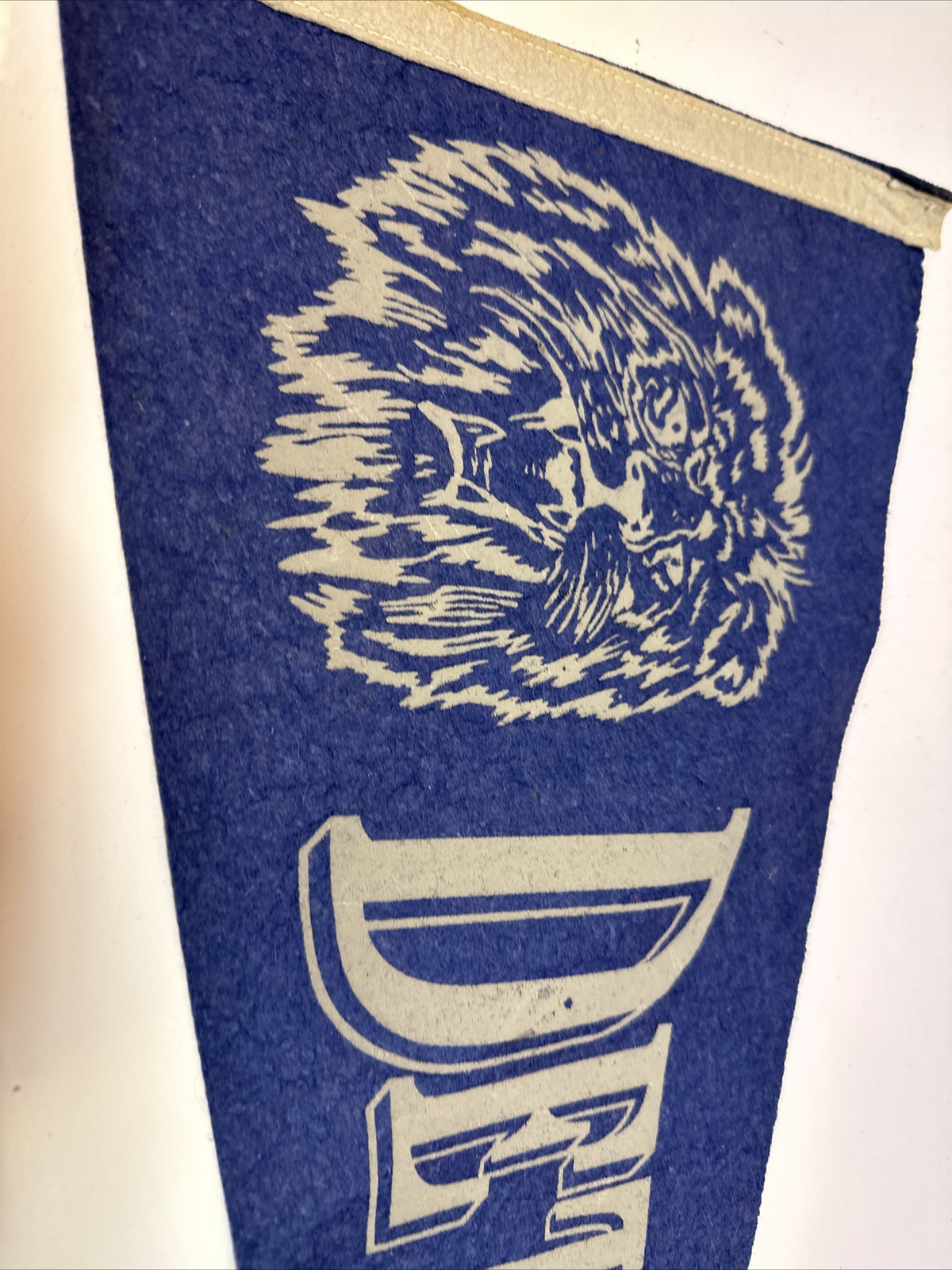1940’s Vintage Detroit Lions Michigan Nfl Football Pennant 11x26.5 Rare ...