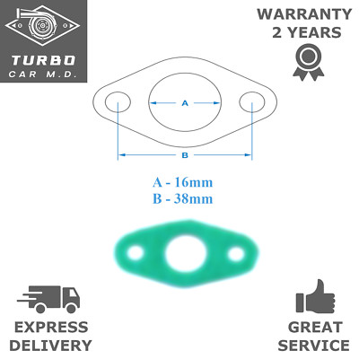 Turbocharger Universal Oil Feed Pipe/Return Pipe Gasket Turbo Seal ...