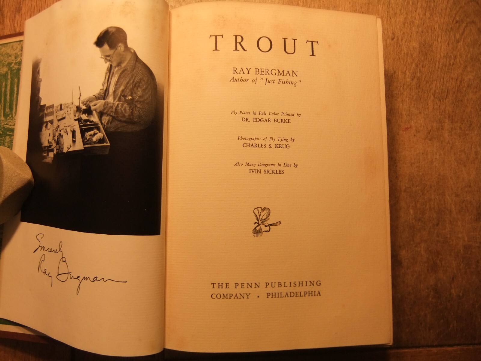 Trout by Ray Bergman 1938 first edition first printing | eBay