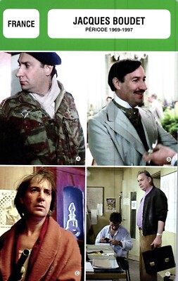 Fiche Cinéma - Acteurs - JACQUES BOUDET 1969-97 | eBay