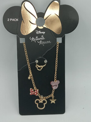 Minnie 2 pack necklace Ring set primark | eBay