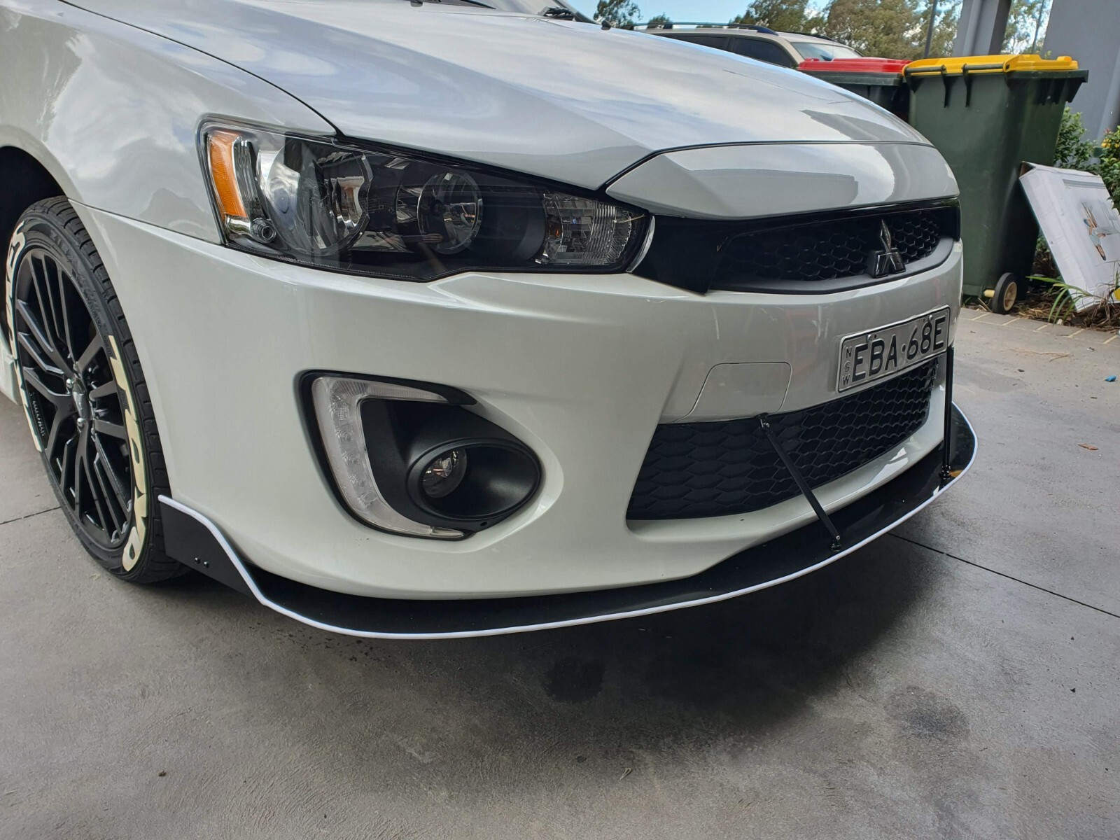 Mitsubishi CF Lancer Front Splitter Lip | eBay Australia