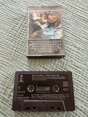 Murray head/say it ain't so-Cassette audio K7 Tape vintage | eBay