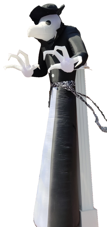 GEMMY Victorian Reaper Halloween Airblown Inflatable Giant 12ft NO ...