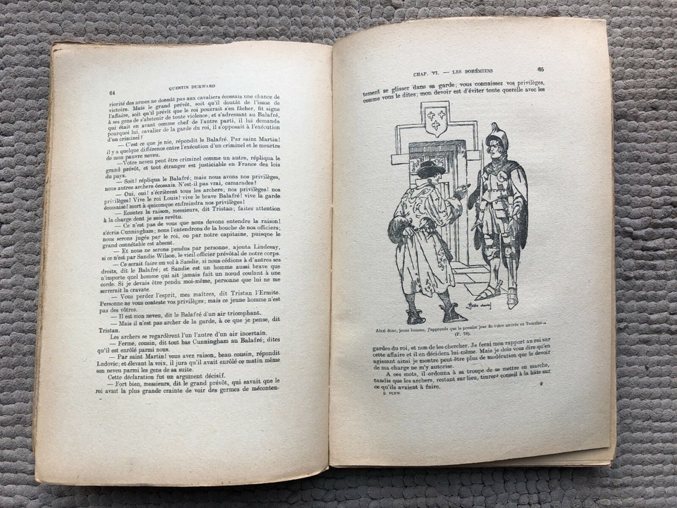 Walter Scott Quentin Durward Jean Lasserre Ill.Jobbé-duval Casterman | eBay