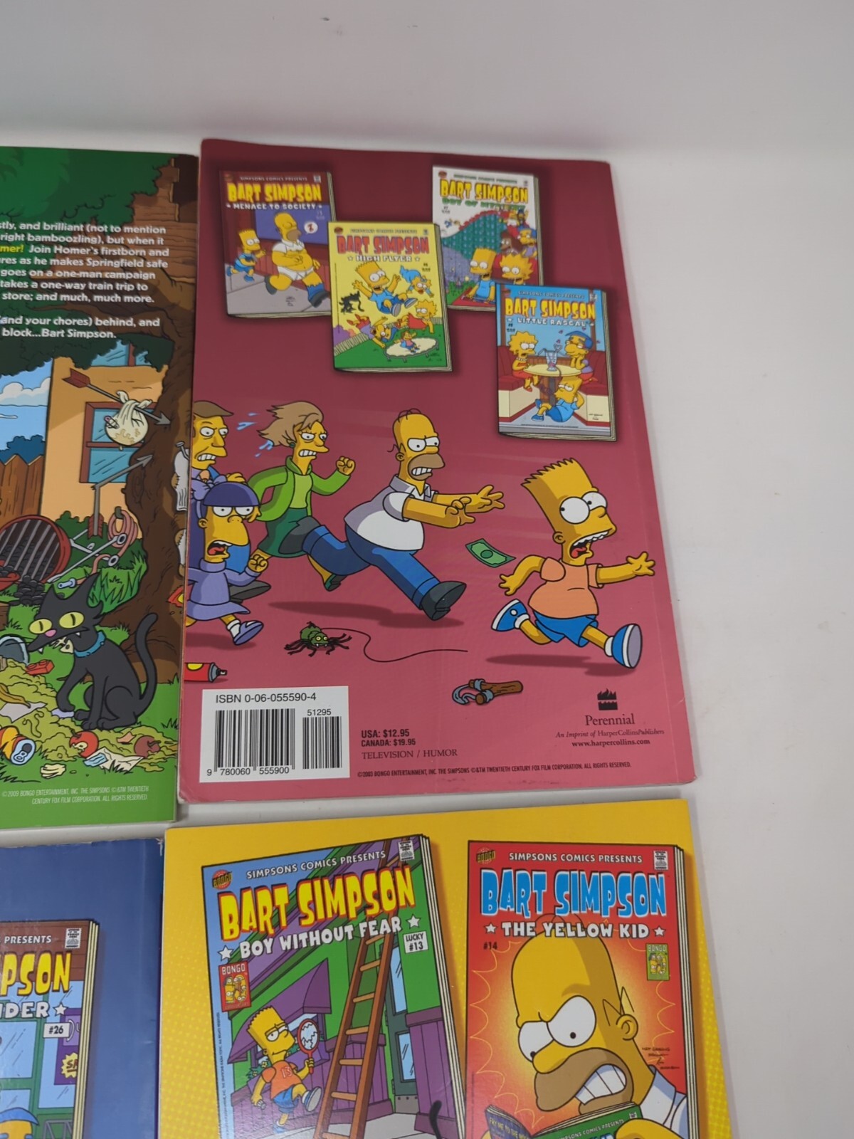 Lot Of 6 Simpsons / Bart Simpson Comic Books | eBay