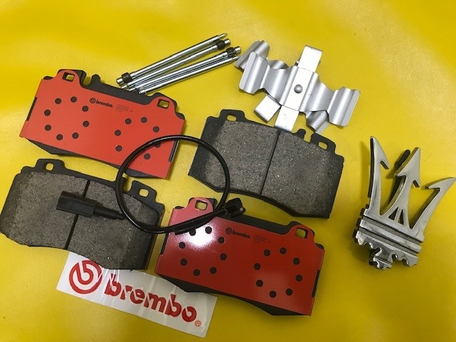 Maserati 2005-11 Quattroporte Front Brake Pad Kit Brembo 216226 for ...