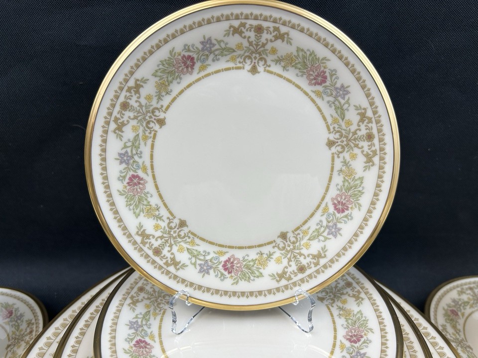 Lenox Castle Garden ~(Set of 4)~5 Pc Place Setting~1st Quality~20 Piece ...