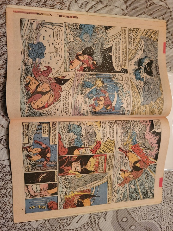 Hulk #340 Todd McFarlane Cover Wolverine Marvel 1988 Grey Hulk KEY ...