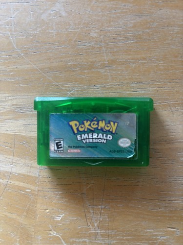 Pokémon Emerald Version GBA Cartridge Only/Authentic | eBay