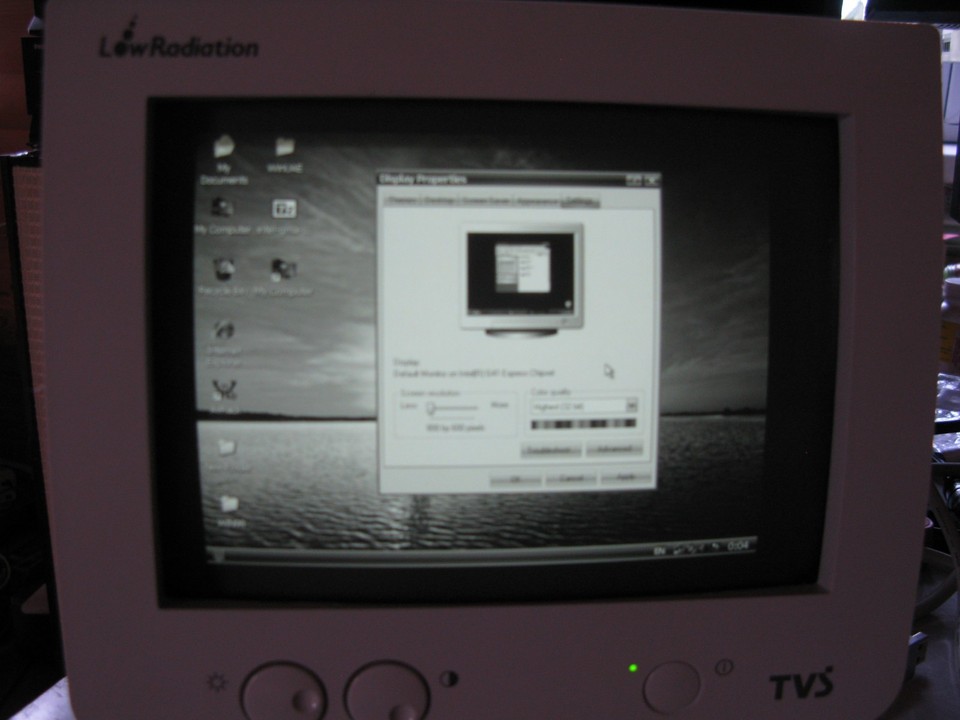 tiny NOS/NIB b&w 9" 800x600 VGA CRT Monitor ≈ wincor nixdorf | eBay