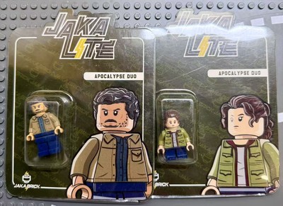 Jaka Brick Minifigure Joel And Ellie Custom Minifigure For LEGO | eBay