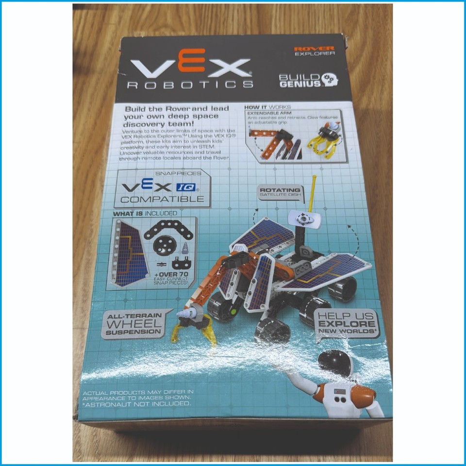 VEX Robotics Rover Explorer Construction Kit – STEM Starter – 70 ...