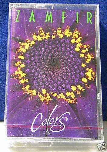 Zamfir Colors 13 track 1990 CASSETTE TAPE NEW! (cutout) | eBay