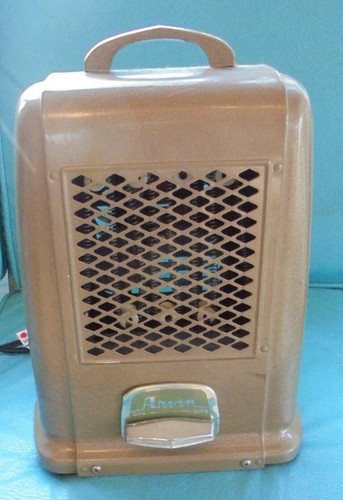 Vintage Retro Art Deco Arvin Electric Space Portable Fan Heater | eBay