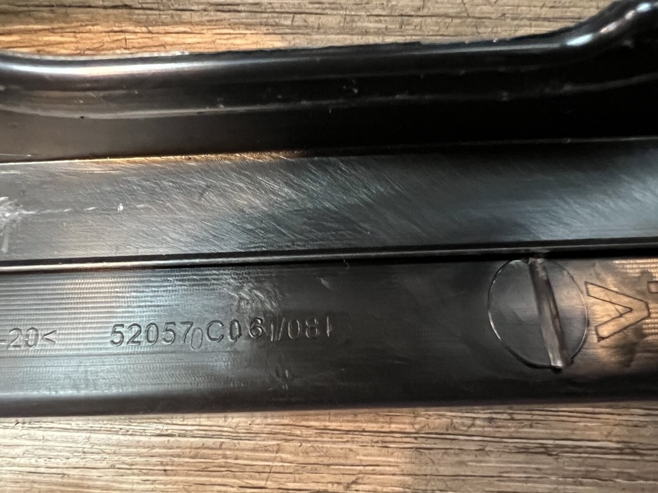 2014-2021 Toyota Tundra Bumper Step Pad Rear, Center OEM Part# 52057 ...