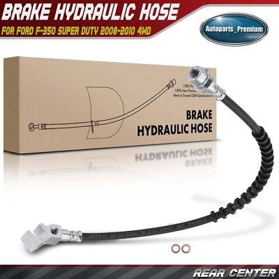 Rear Center Brake Hydraulic Hose for Ford F-350 Super Duty 2008 2009 ...