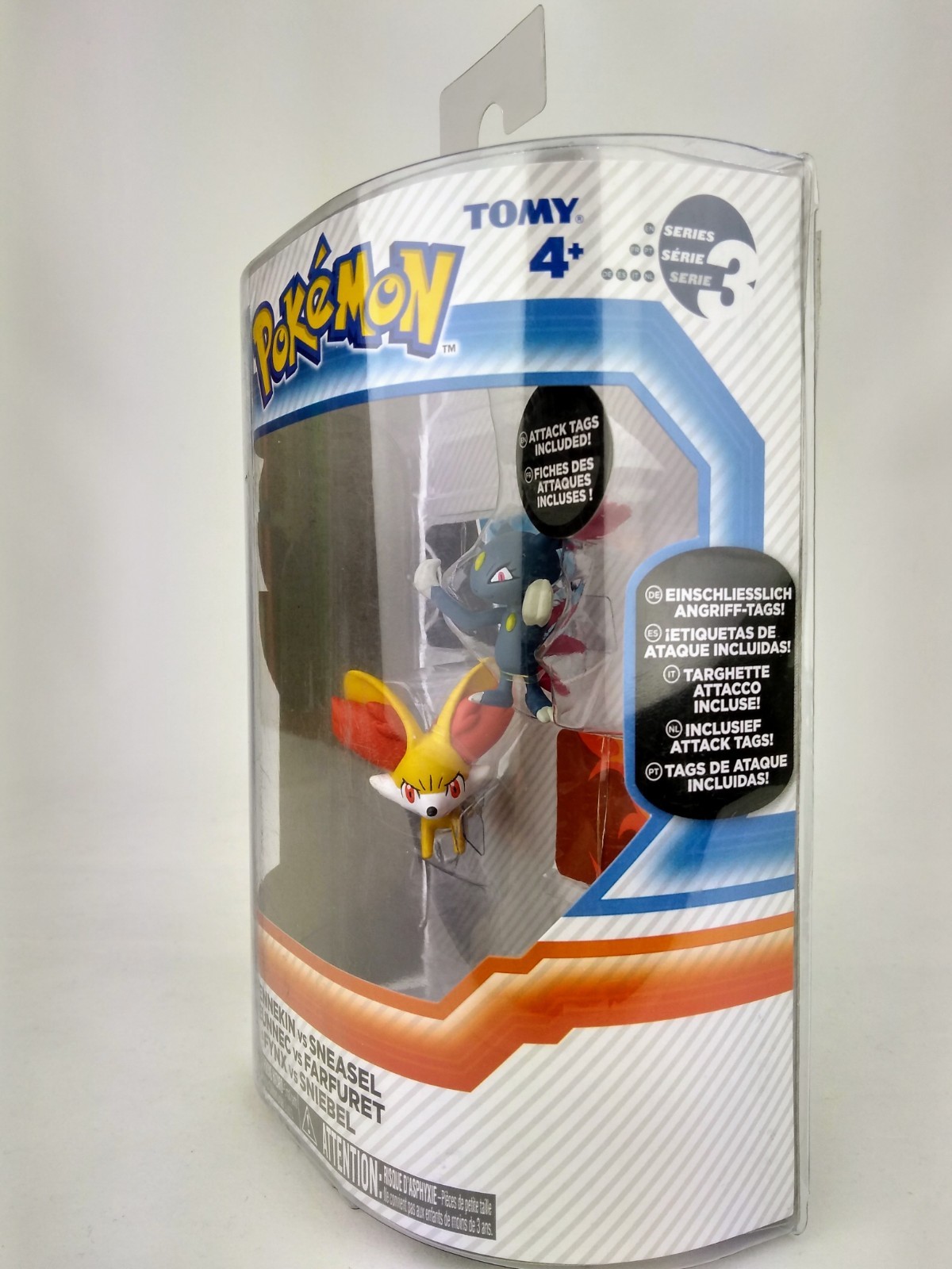 Pokemon XY Fennekin vs Sneasel Figure 2-Pack by Tomy - Sealed BNIB ...