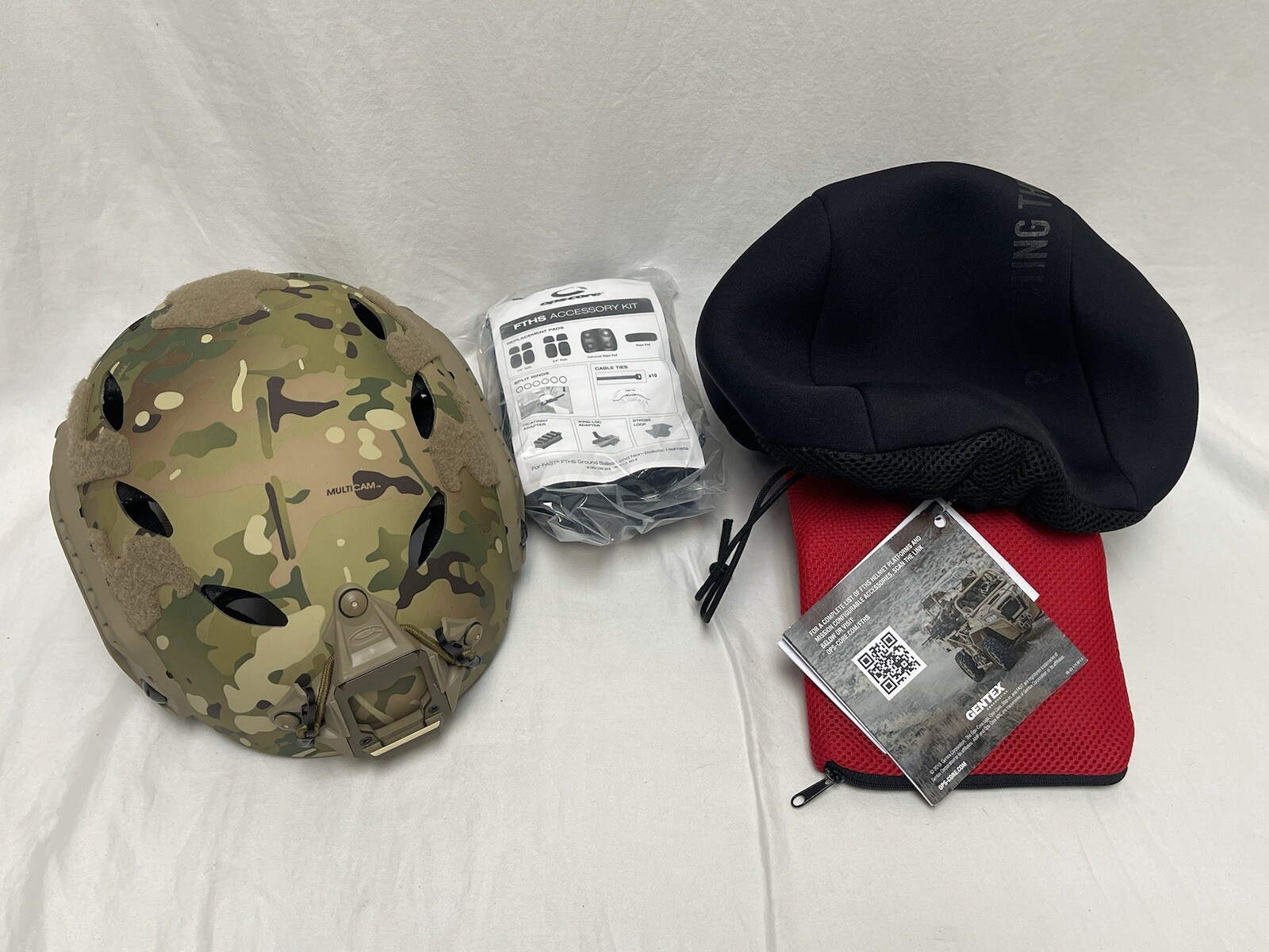 Ops Core FTHS Carbon Helmet Multicam Medium | eBay