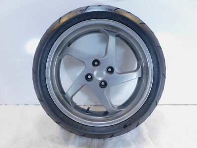 2004-2008 Honda Interceptor 800 VFR800 VFR800A ABS Silver Rear Wheel ...