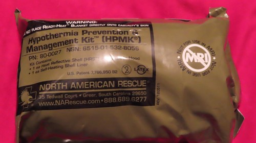 NORTH AMERICAN RESCUE HYPOTHERMIA PREF MNG KIT HPMK LATEX FREE 2019 ...