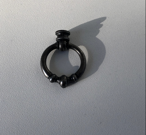 Vintage cast iron ring handle | eBay