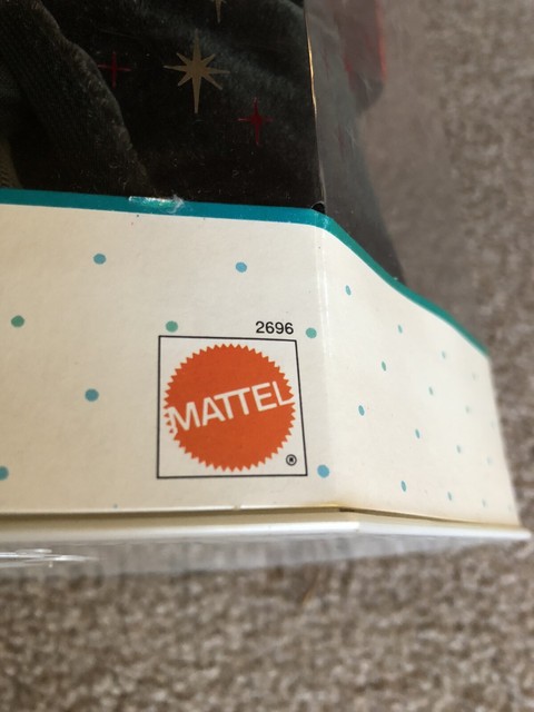 Mattel 1991 African American Happy Holidays Barbie Doll 2696 for sale ...