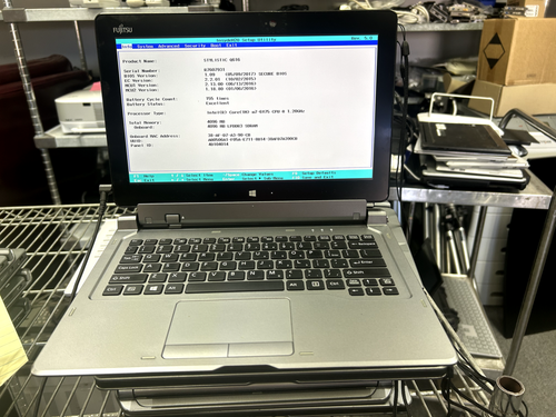 Fujitsu stylistic arrows Q616 core m7 , 4gb ram, 128gb ssd Laptop ...