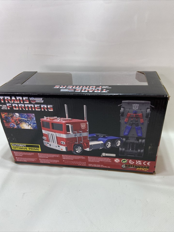 Jada Transformers AUTOBOT OPTIMUS PRIME Die Cast 1:24 Scale (2021) | eBay