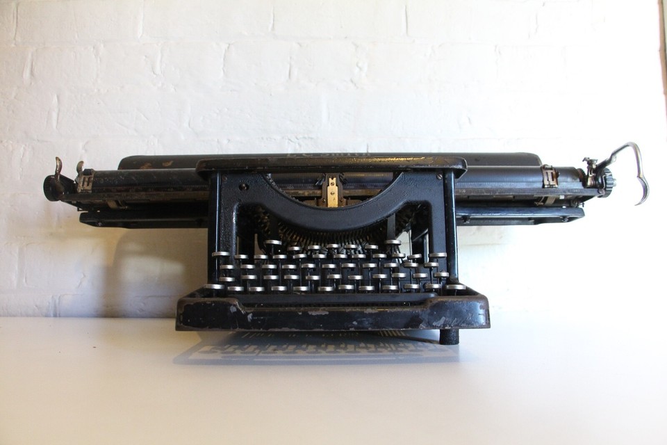 Antique LC Smith Typewriter - Extra long bar - Rare Typewriter | eBay