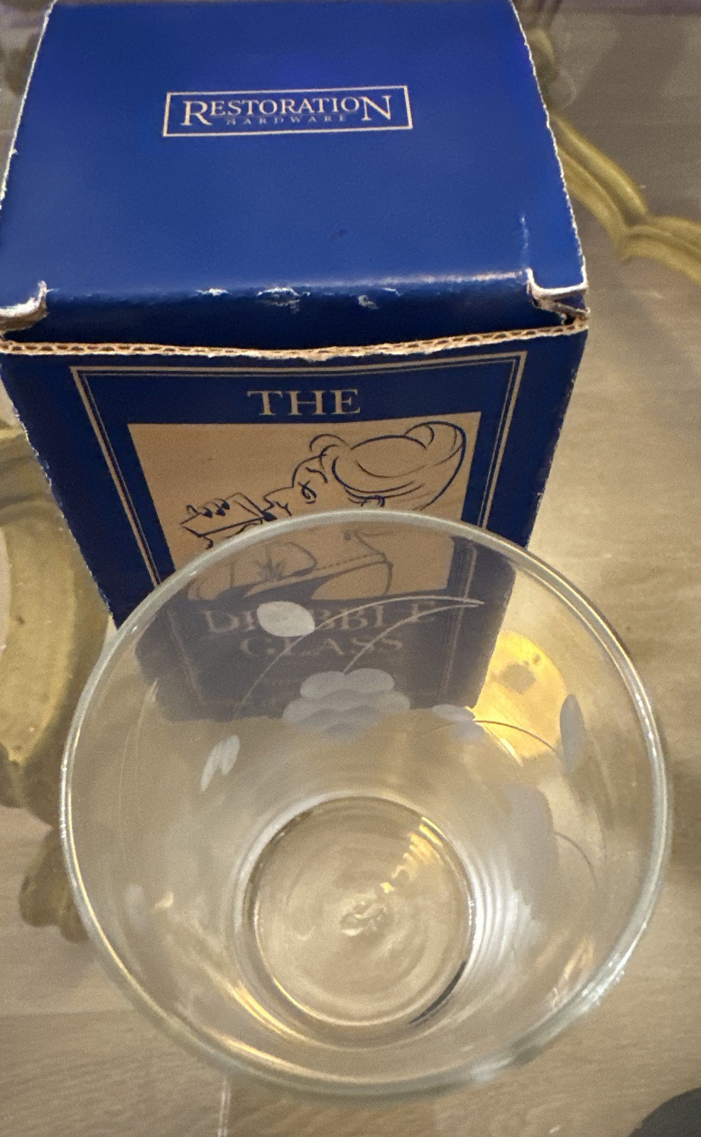 Dribble Glass Classic Gag ~ Practical Joke Restoration Hardware ...