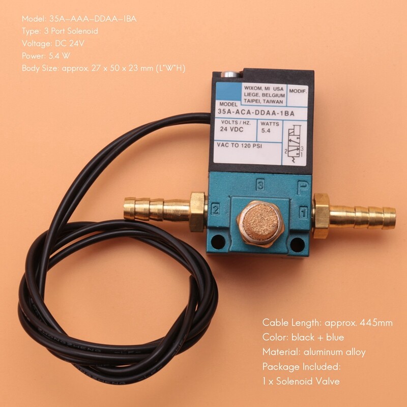 DC 24V 5.4W ECU 3 Port Electronic Boost Control Solenoid 35A-AAA-DDAA ...