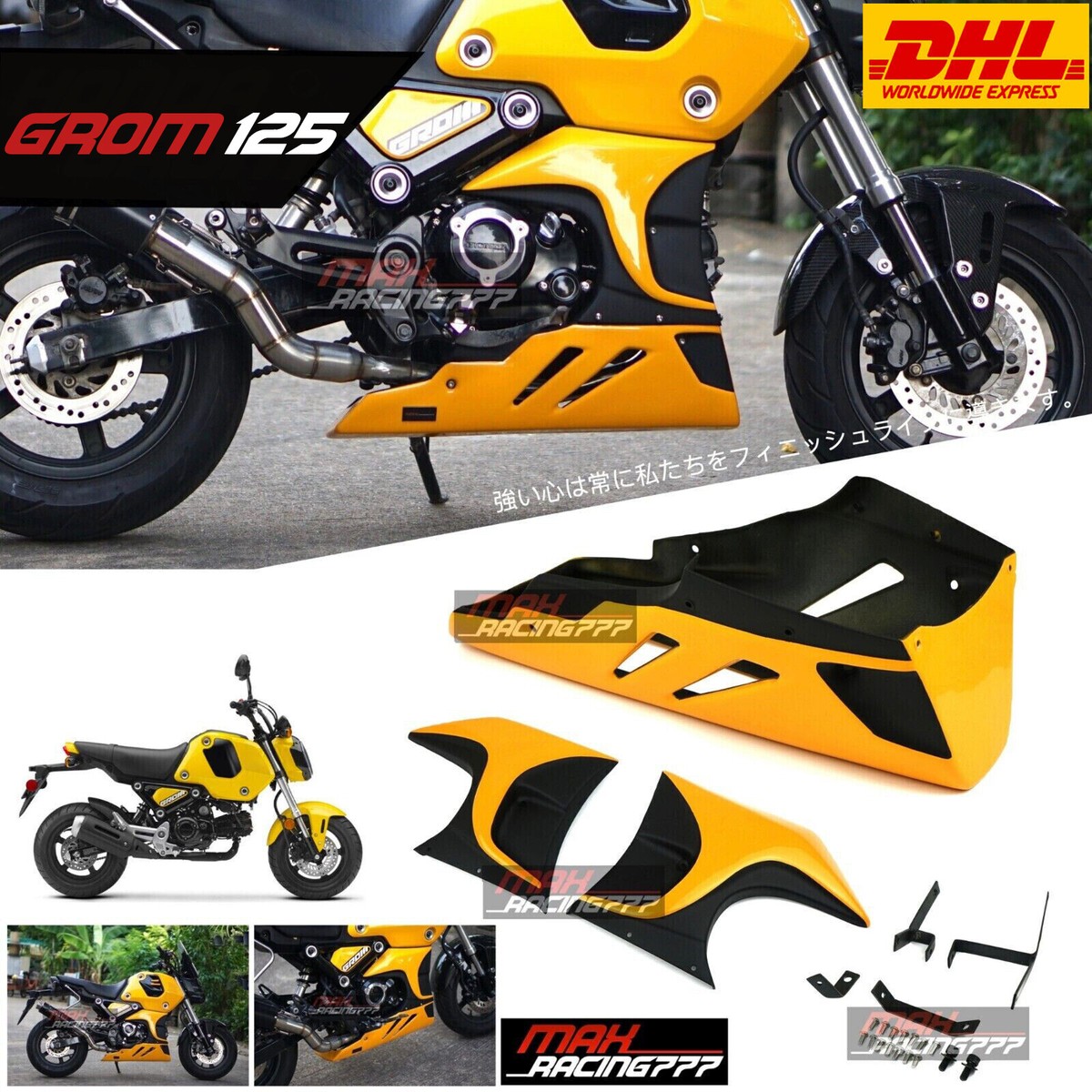 2022 Honda Grom Yellow