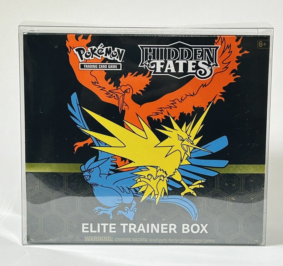 Pokemon ETB Elite Trainer Box Plastic Protector Case 5pc | eBay