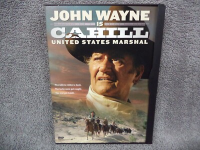 Cahill United States Marshal DVD (Used) Movie John Wayne Western ...