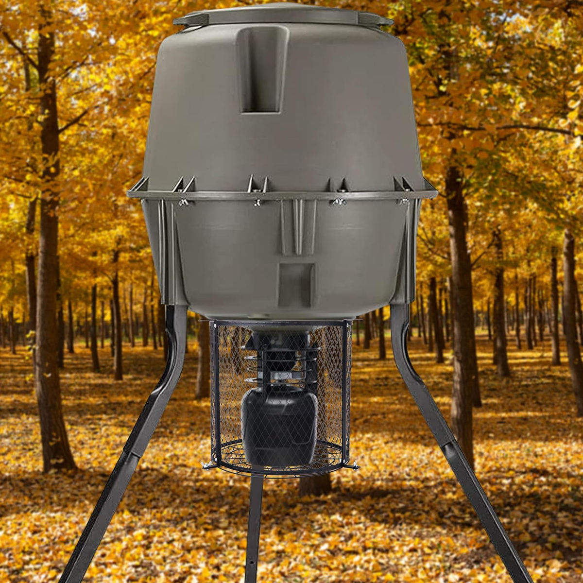 Moultrie Feeder Parts Deer Feeder Varmint Guard, Varmint Cage For Deer ...