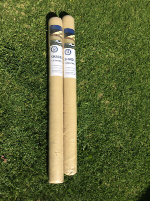 Shade cloth x 2 rolls Beige 70% shade- 6mts PICK UP ONLY | eBay