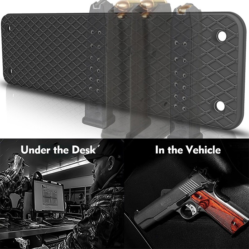 Magnetic Ammunition Holder For Gun Magazines and Clip.Gun Magnet Double ...