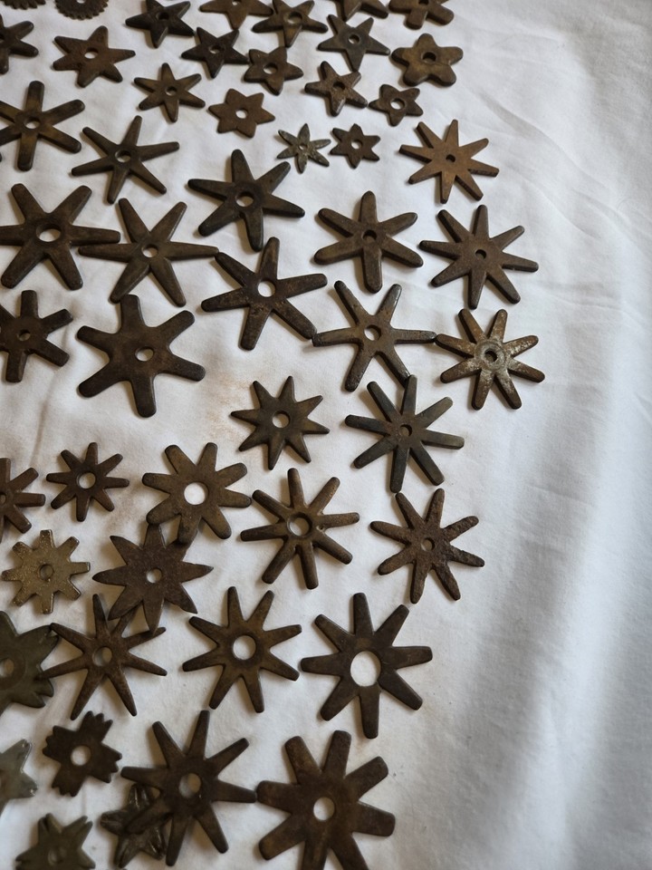 HUGE LOT! 128 Vintage Spur Rowels! For Repair Restoration Antique ...