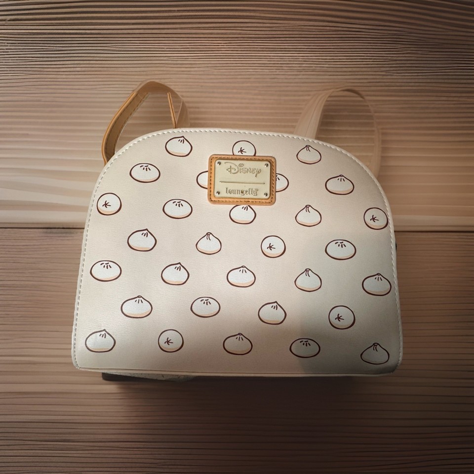 Loungefly Lilo & Stitch Dumplings Scrump White Crossbody Purse Bag | eBay