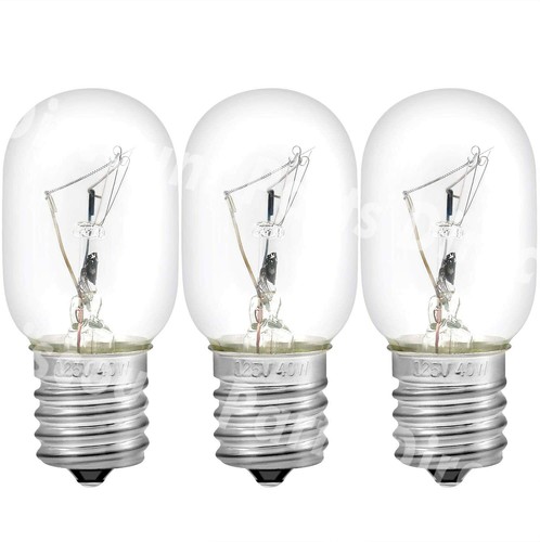 8206232A Microwave Light Bulb 40W E17 125V Replacement for Whirlpool ...