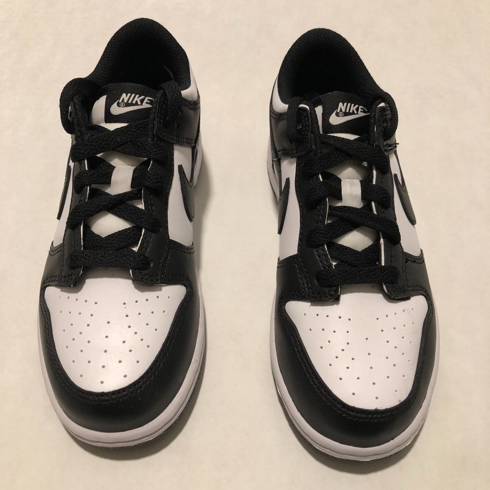 NIKE BIG KIDS DUNK LOW PANDAS (GS) #CW1590 100 | eBay
